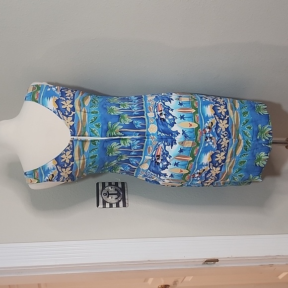 Disney | Dresses | Vintage Disney Reyn Spooner Wet And Wild Sundress ...